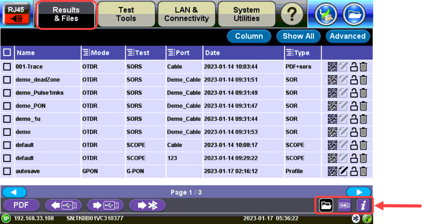 USB Memory Browser