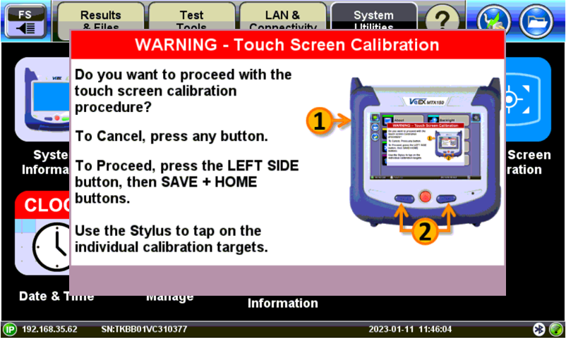 Touch Screen Calibration