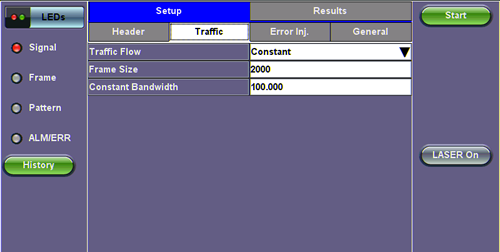 Traffic Generation and Error Injection